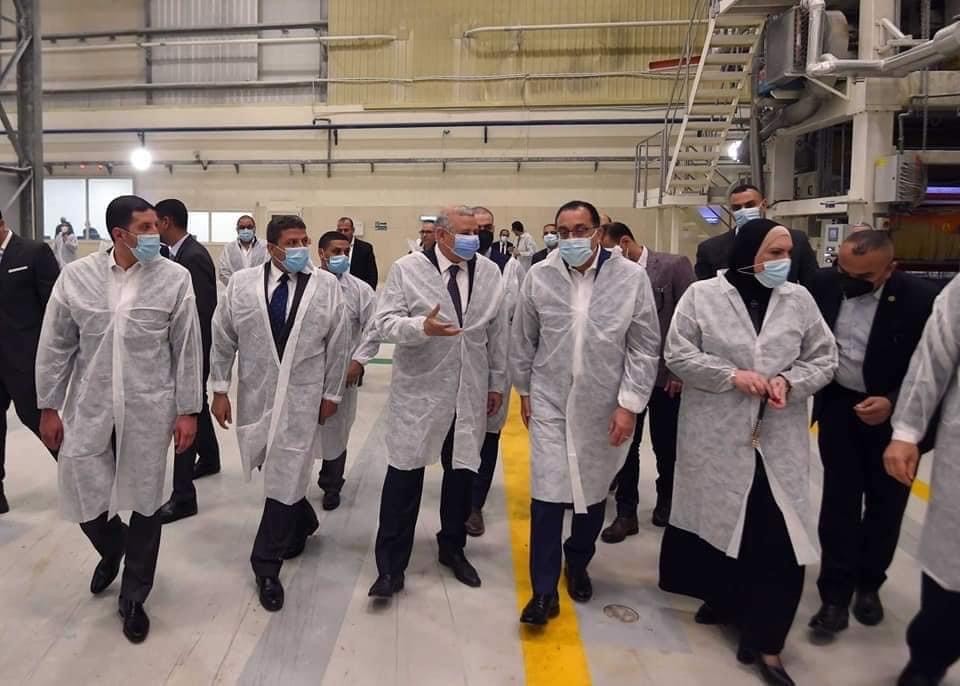 The Prime Minister inspects Pyramids Industrial Parks and visits a ...